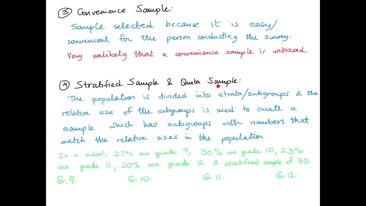 M An HL2 blue 12ABD data collection, sampling, types of data - YouTube