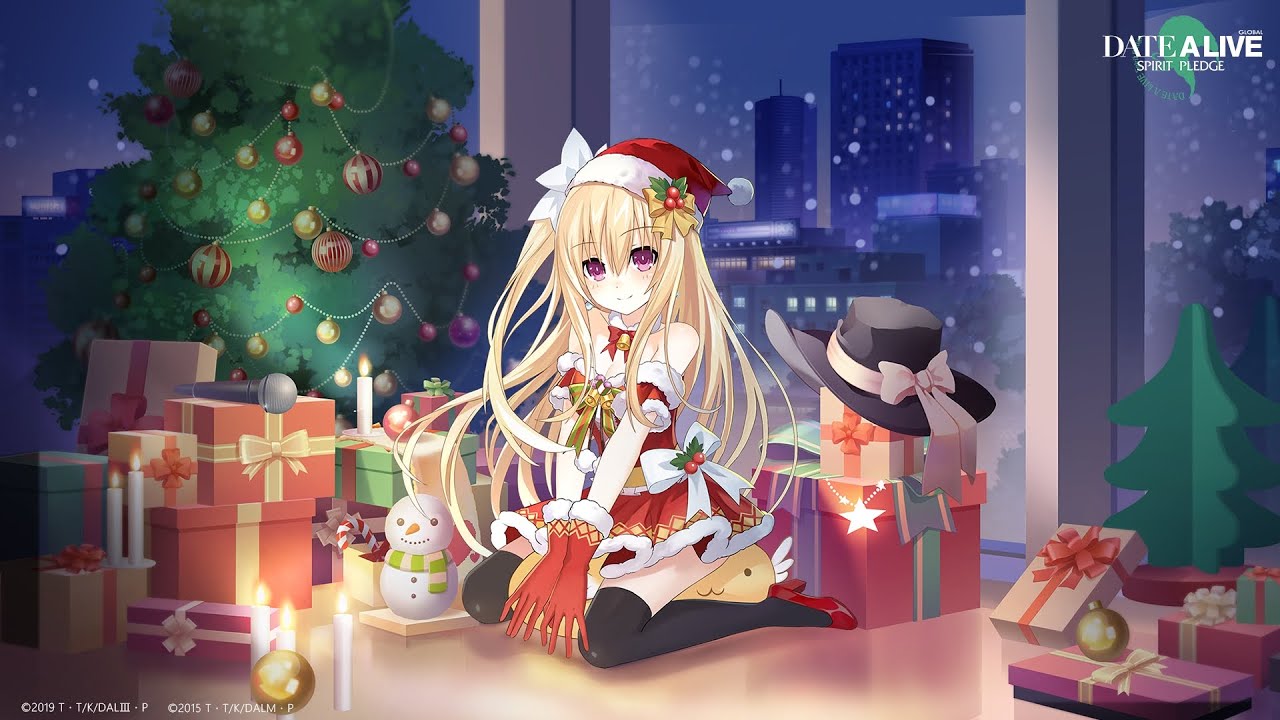 [Date A Live: Spirit Pledge] Mayuri - Candlelit Christmas Live 2D ...