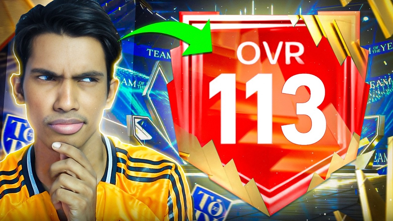 Can We Reach 113 OVR In UTOTY FC Mobile? - YouTube