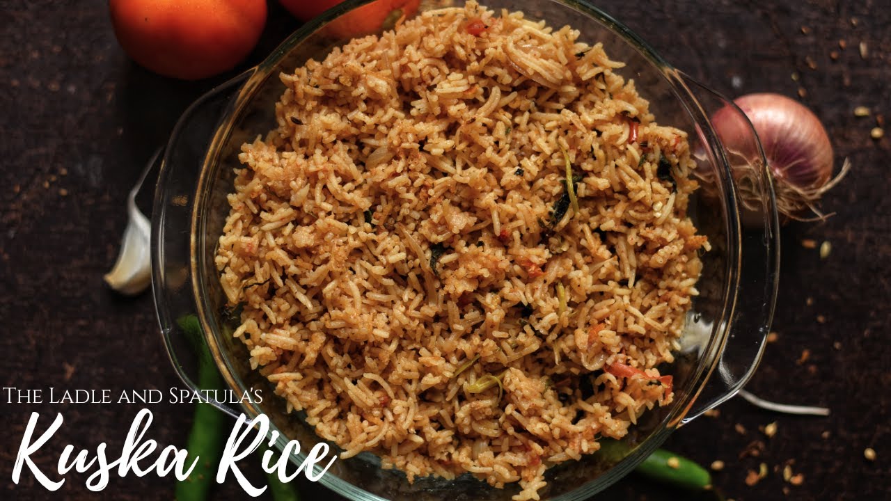 How to prepare restaurant style Kuska Rice ? | Plain Biryani (2020 ...