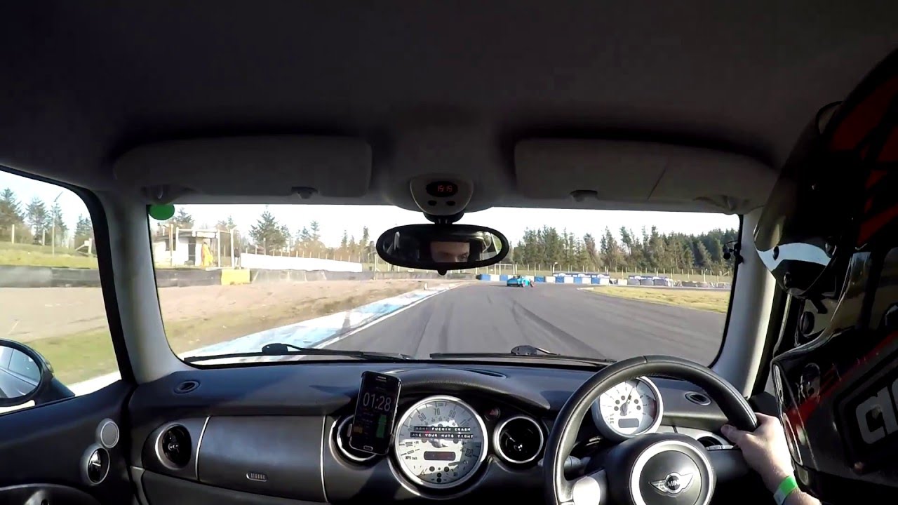 Knockhill Track Scotland 28/2/16 R53 GTT Mini 1:05.6 - YouTube