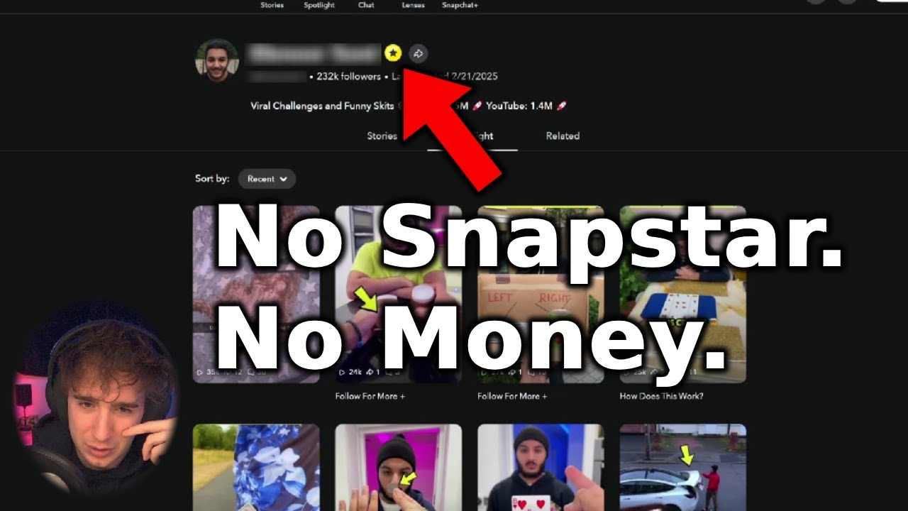 snapchat creator explains new monetization program (no gatekeeping ...