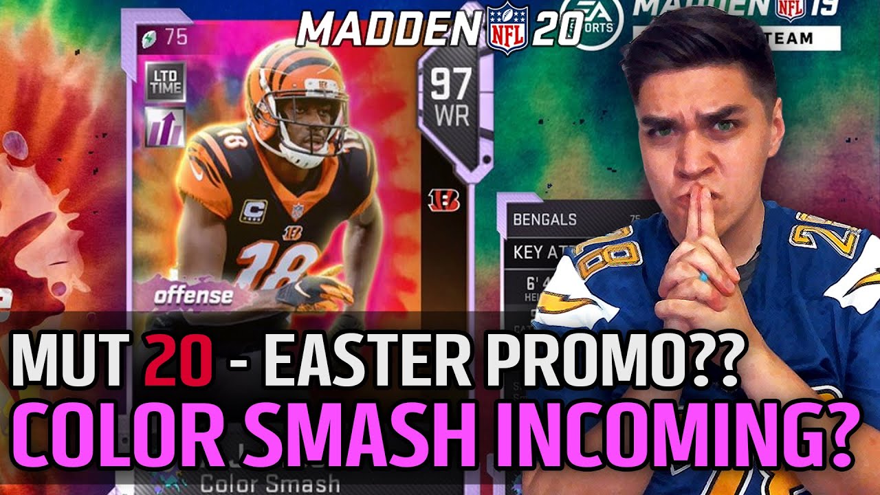 Easter Promo! What to Expect - Color Smash | Madden 20 Ultimate Team ...