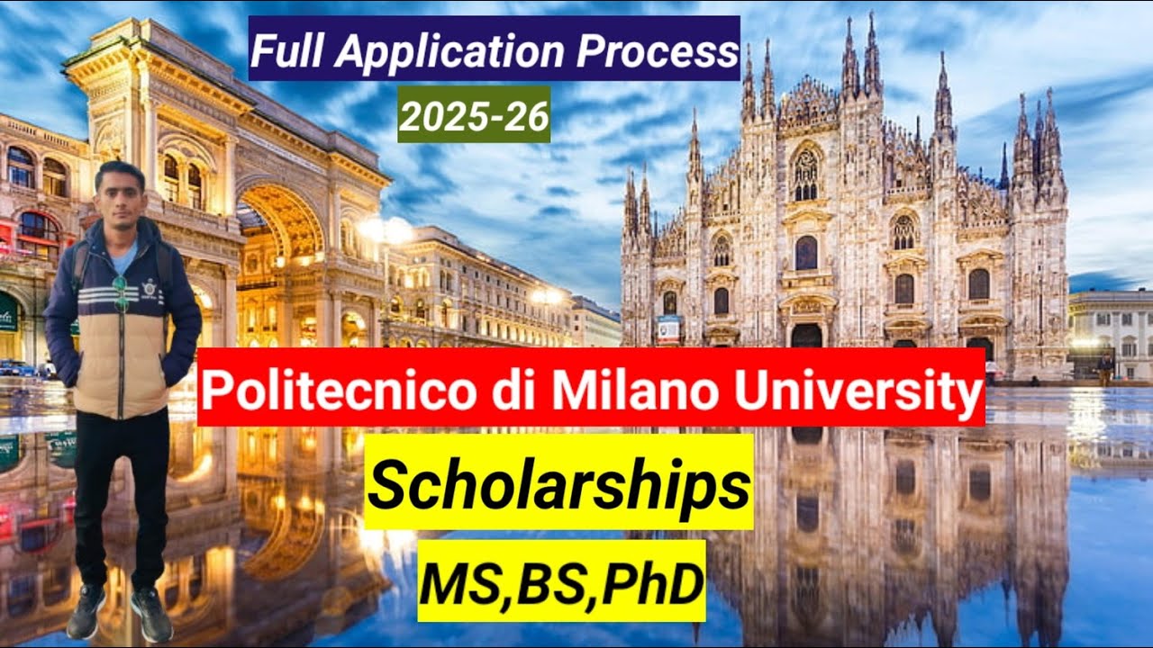 Politecnico di Milano | How to apply | Polimi | Application Process ...