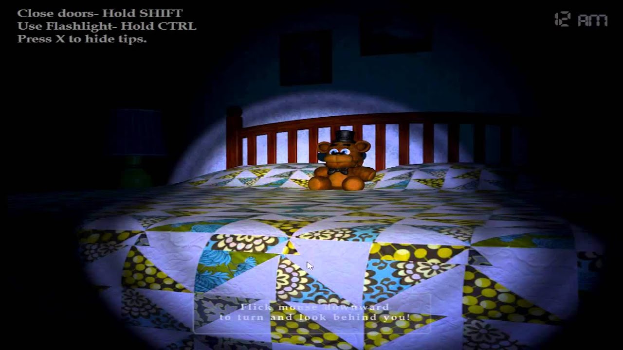 FNAF 4 TEST FOOTAGE (720p 60fps) - YouTube