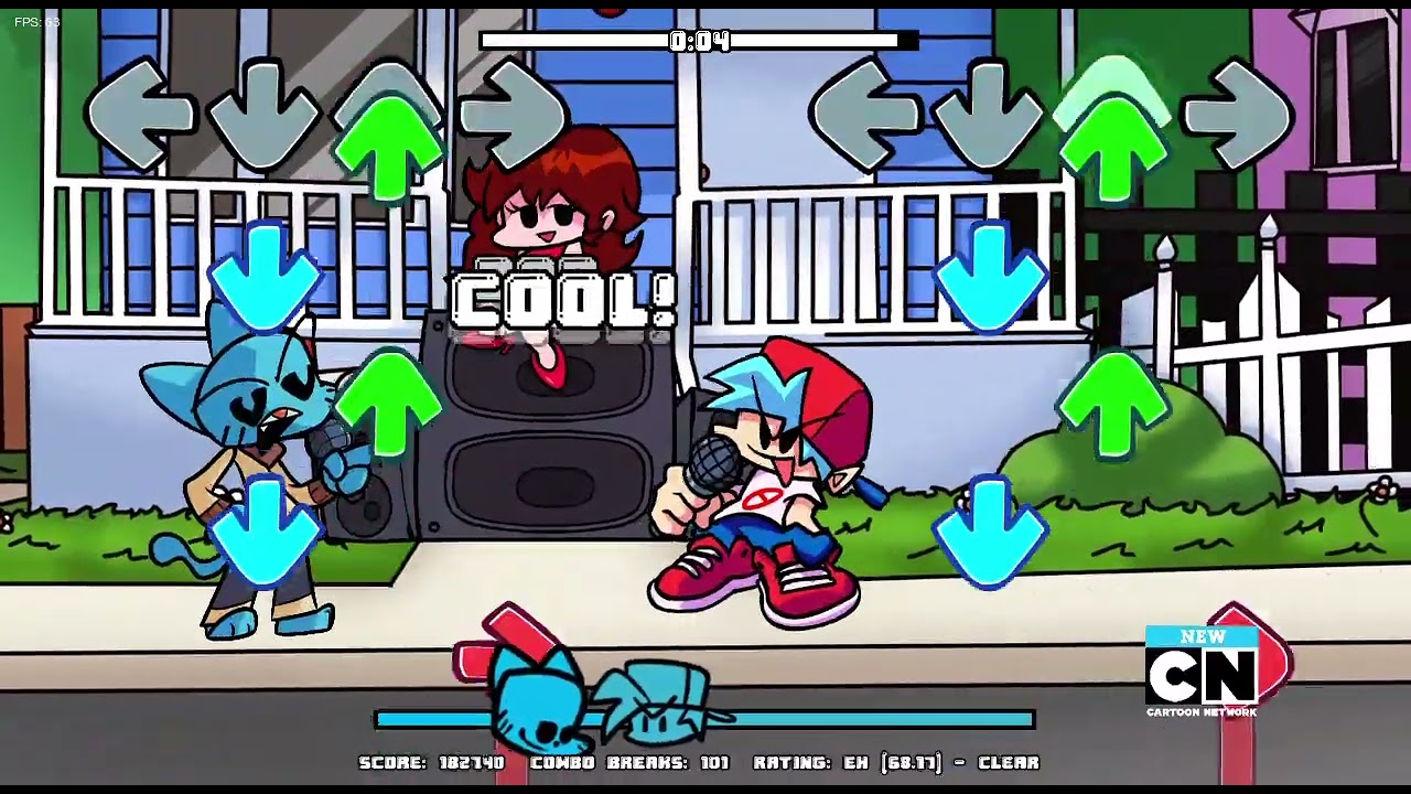 Friday Night Funkin' VS Gumball + Darwin 2.0 + Cutscenes | The Amazing ...
