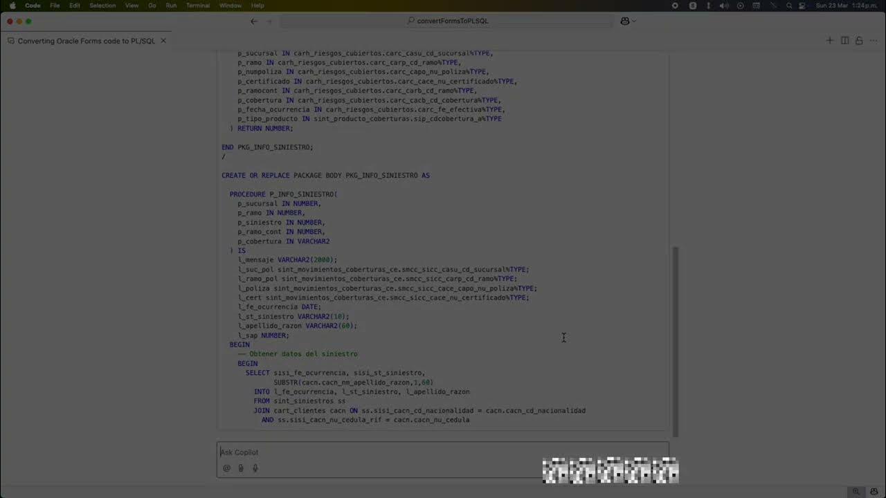 convert oracle forms to plsql v2 - YouTube