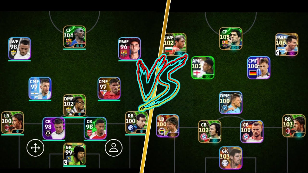 433 Vs 4213 Formation In eFootball Mobile 2025 - YouTube