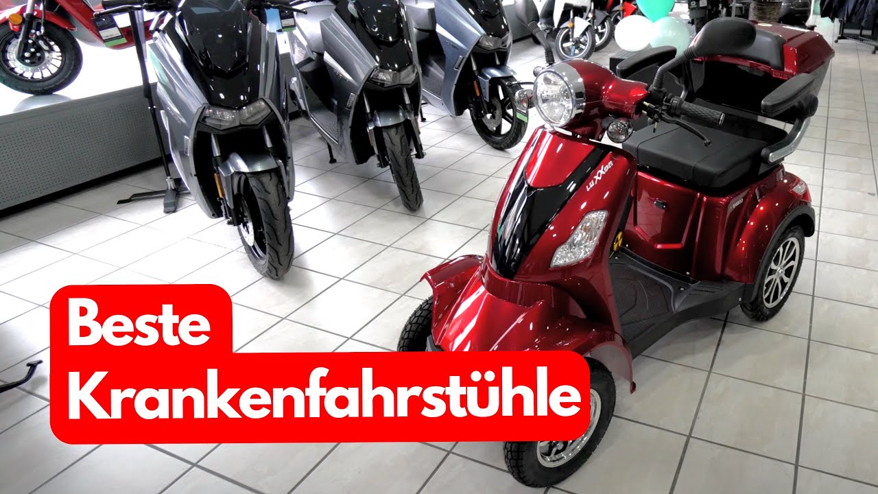 E-Roller Neuheiten 2023 Luxxon E-Vierrad E4800 20km/h (Mofa Klasse ...