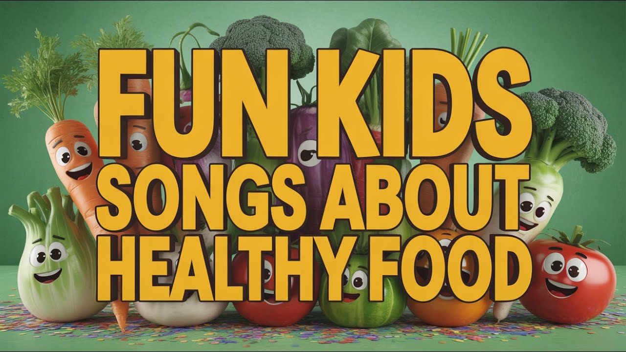 Toddler Kids Songs Vegetables English Nursery Rhymes Fun Learning ...