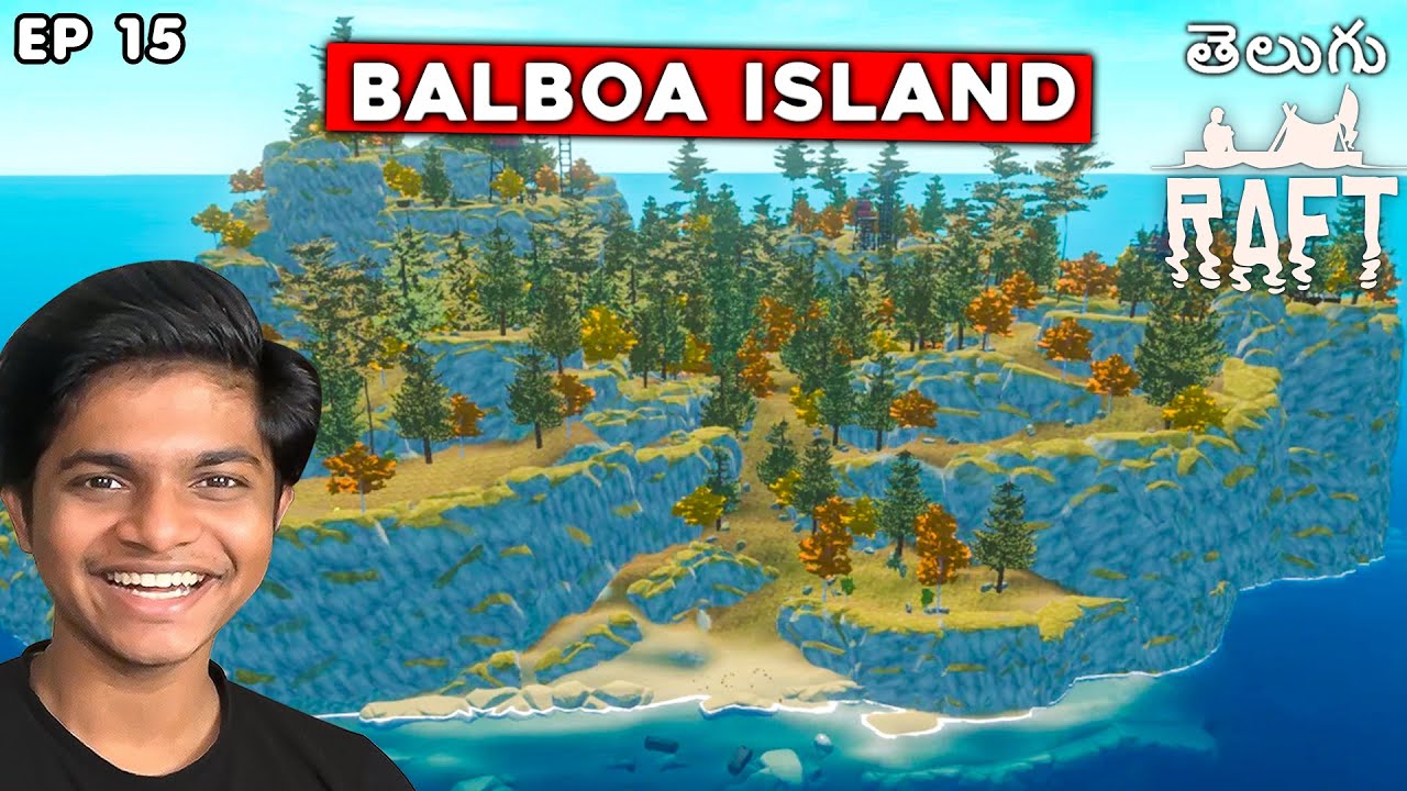EXPLORING BALBOA ISLAND in RAFT | Telugu - YouTube