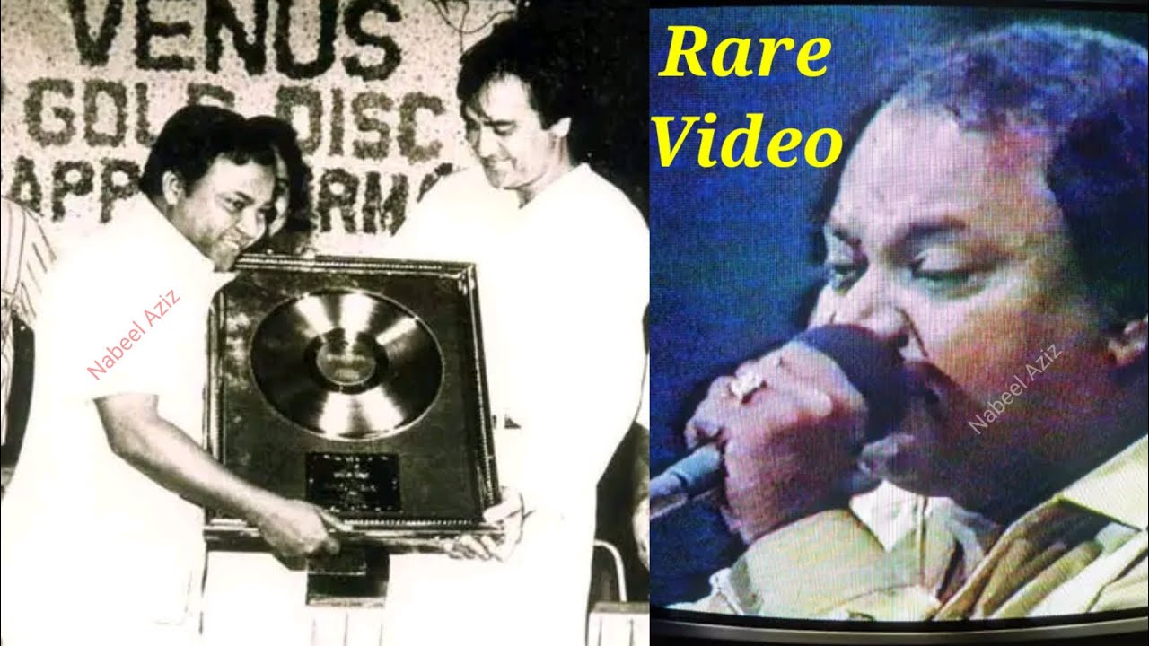 Filmfare Award 1991 Rare Video Singer Mohammed Aziz Sahab - YouTube