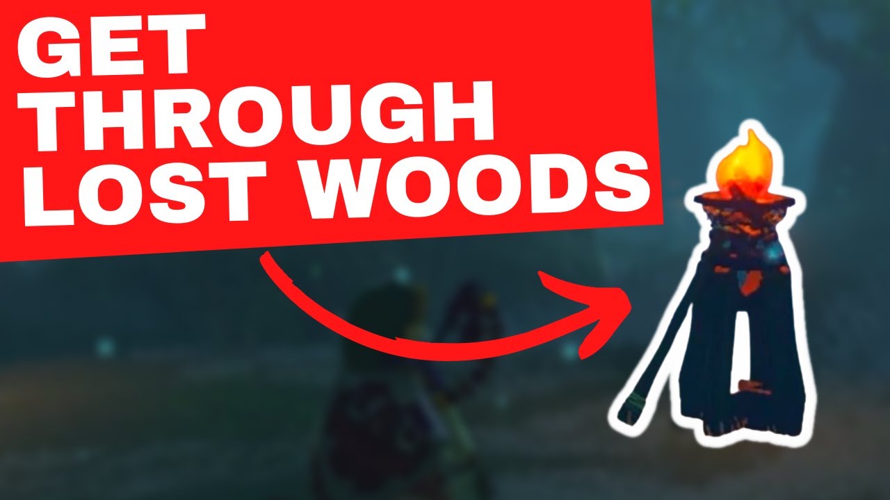 How To Get Through The Lost Woods (Korok Forest Guide) - Zelda BOTW ...