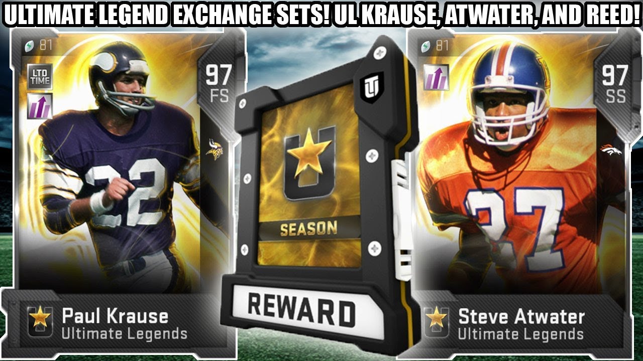NEW UL EXCHANGE SETS! ULTIMATE LEGEND REED, KRAUSE, AND ATWATER ...