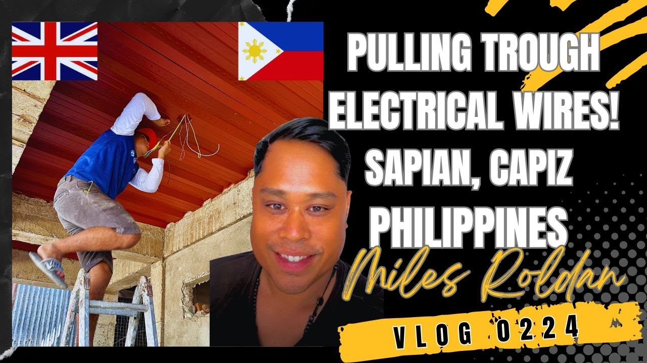 VLOG 224: HOW TO INSTALL ELECTRICAL WIRE IN PHILIPPINES! - YouTube