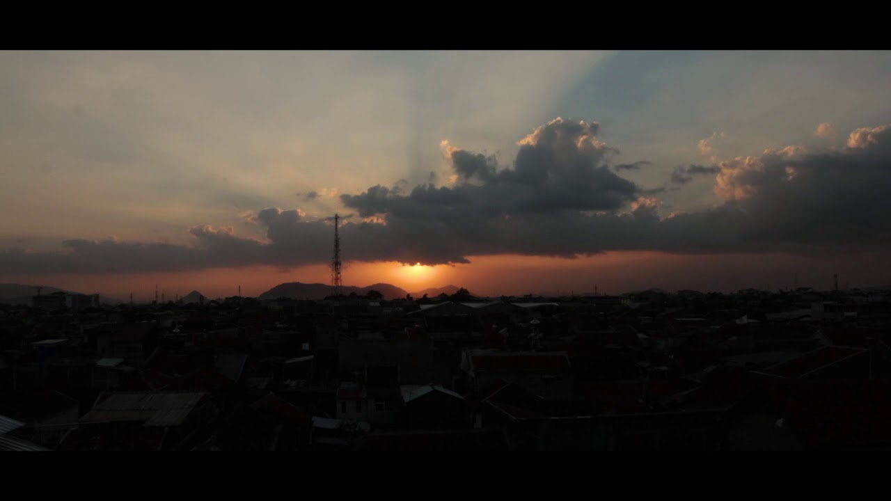 timelapse sunset bandung - YouTube