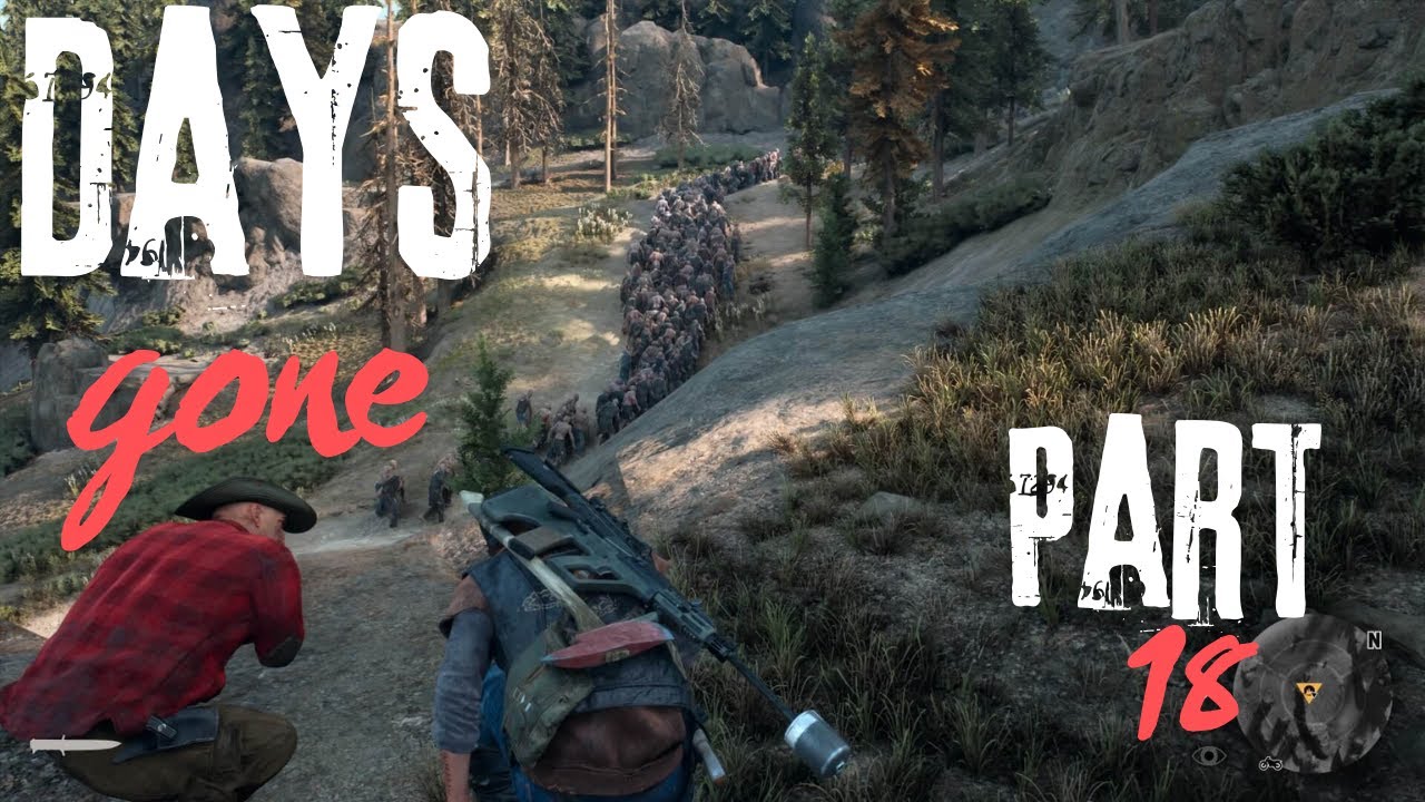 horde cave - DAYS GONE part 18 - YouTube