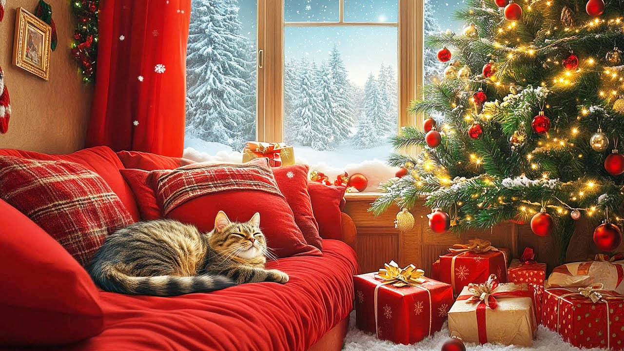 Beautiful Relaxing Christmas Music 🎄Peaceful Instrumental Christmas ...