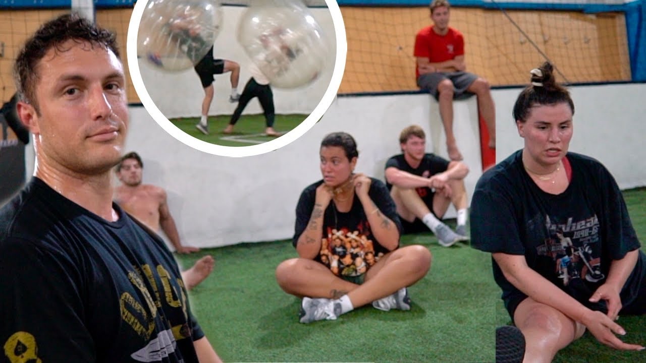 VLOG 334: Bubble ball fighting - YouTube