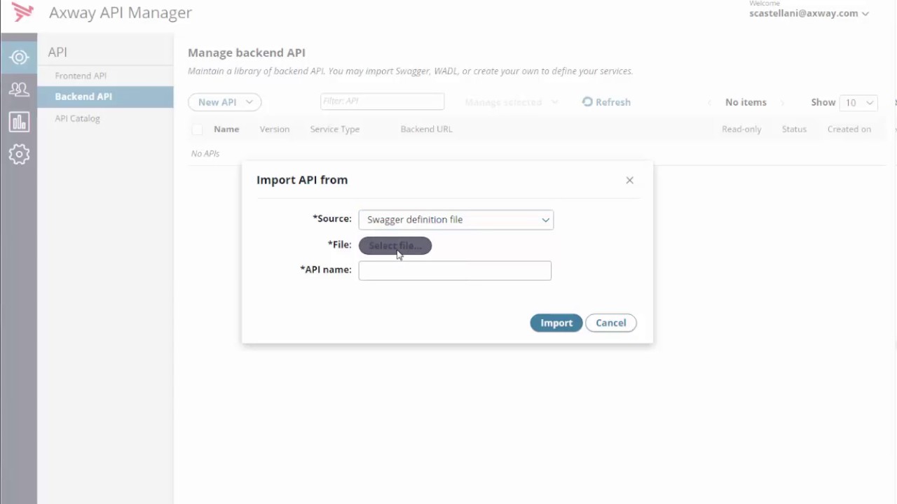 Axway Api Management Trial Virtualize A Rest Api With Api Manager