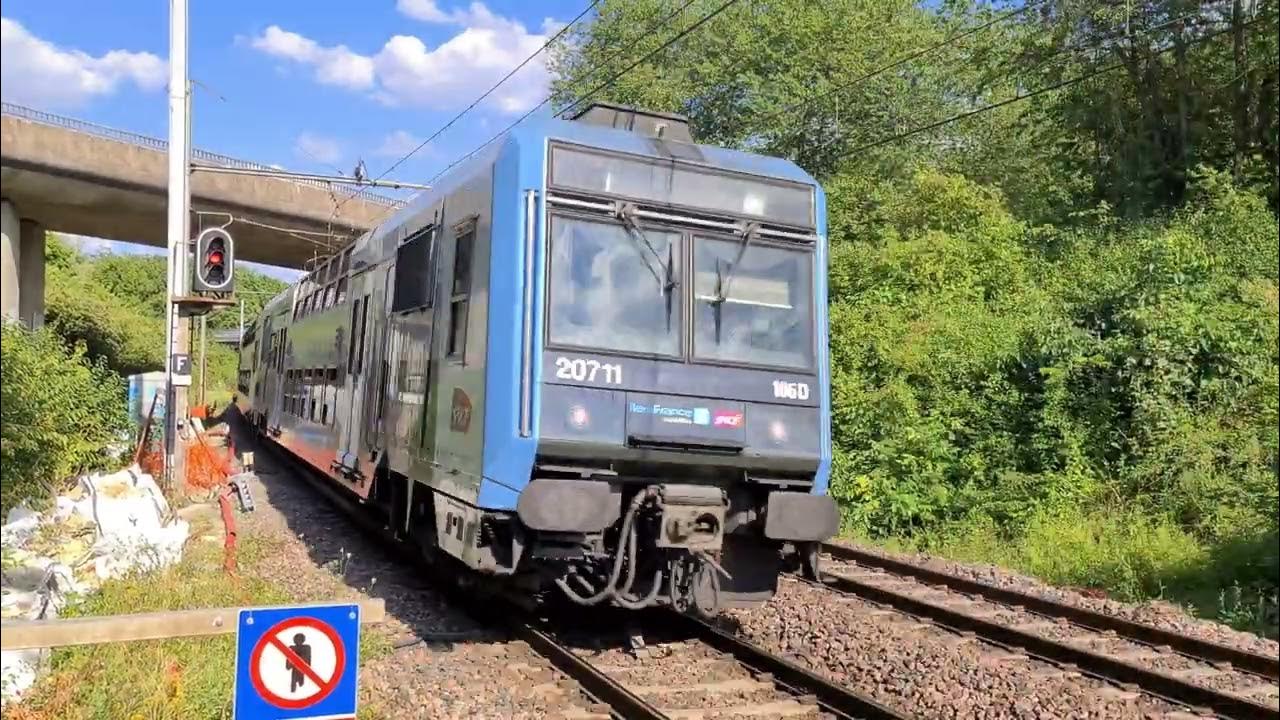 [RER D] Compilation de Z 20500 IDFM/Transilien en gare d'Orangis - Bois de l'Épine - YouTube