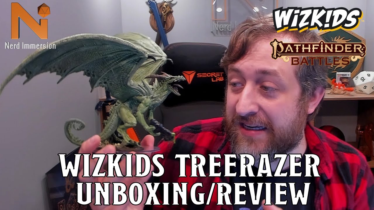 Treerazer Mini Unboxing/Review (WizKids Pathfinder Battles) | Nerd ...