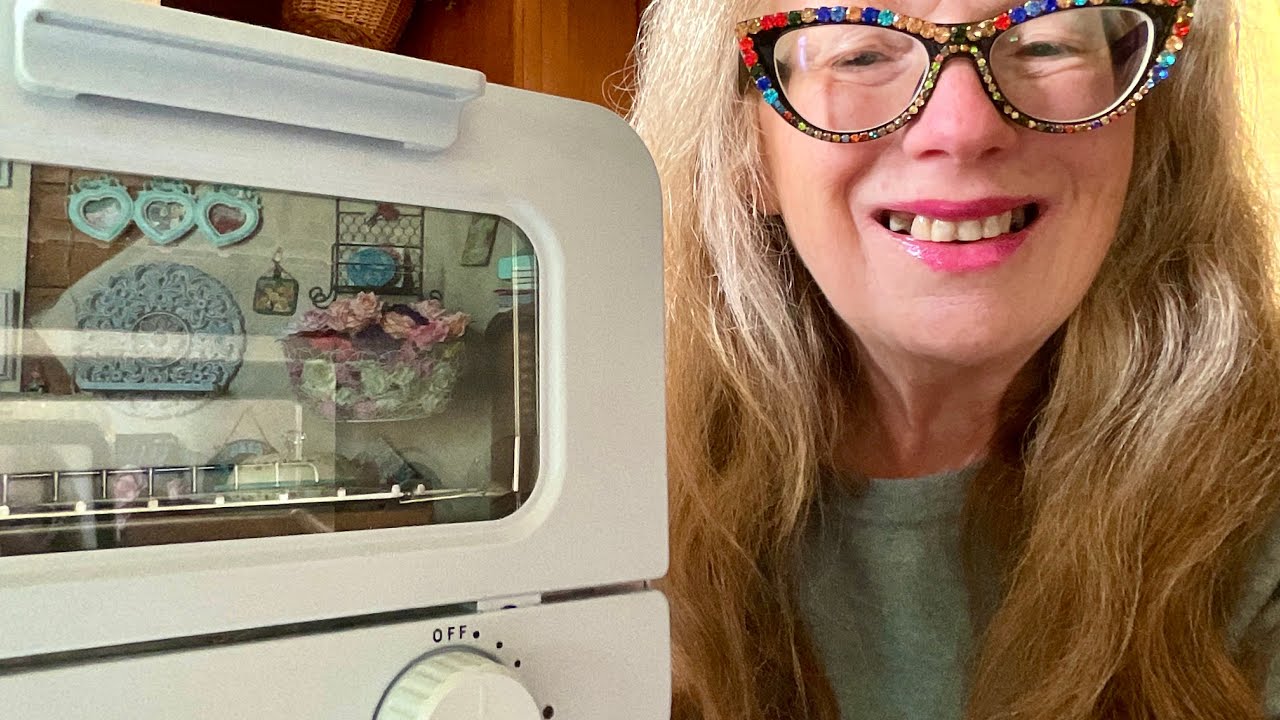 New Kmart 2L mini oven pastel retro style review and gentle warning ...