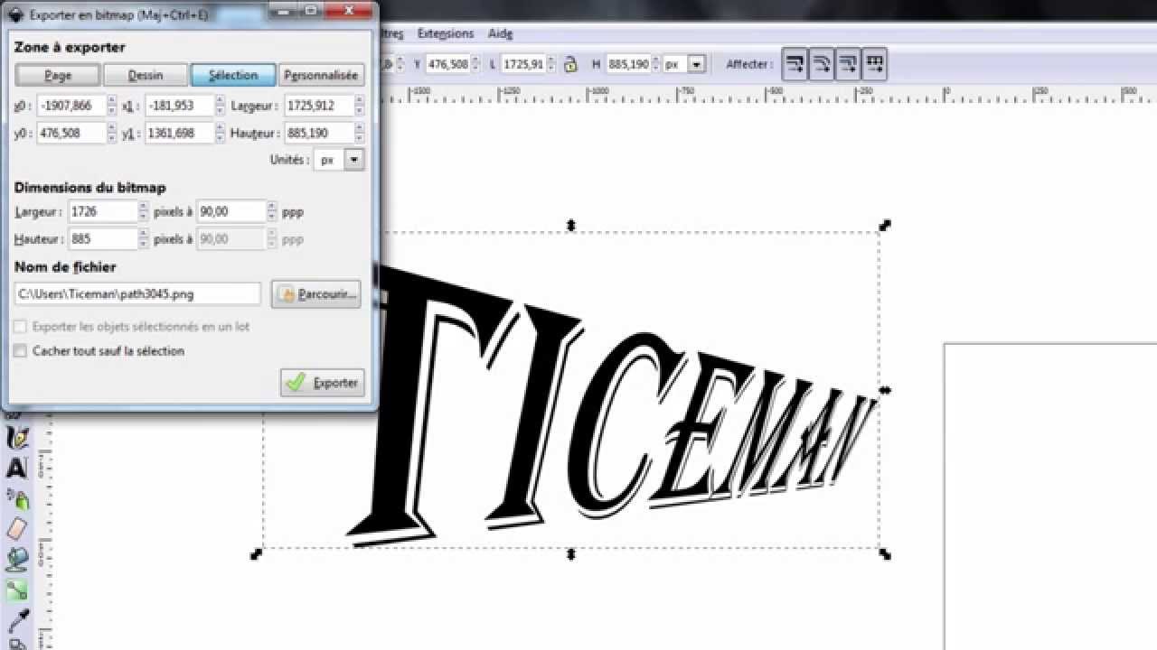 How To Create Perspective Text Using Inkscape Inkscap