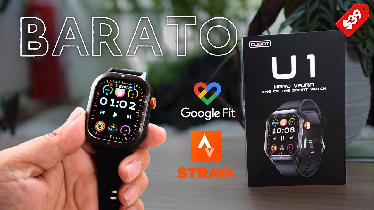 Cubot U1: El Smartwatch más BARATO que tiene soporte de Strava y Google ...