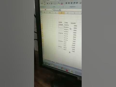 MS Excel short trick - YouTube