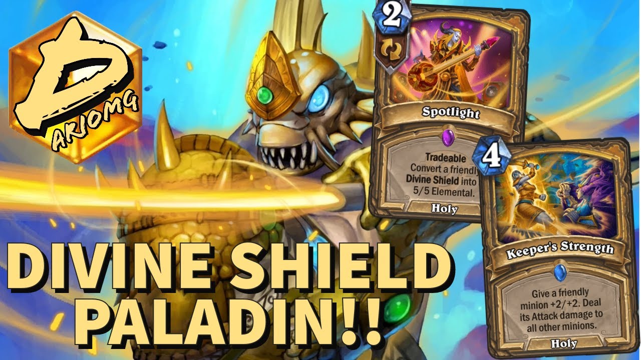 LEGEND fatta con un mazzo SUPER ECONOMICO!! DIVINE SHIELD PALADIN ...