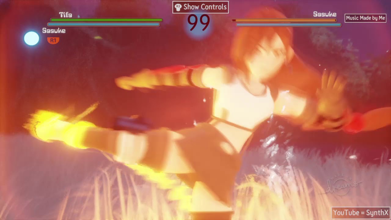 Tifa Lockhart Gameplay & Combos || Naruto Ultimate Ninja-Verse (FF7 ...