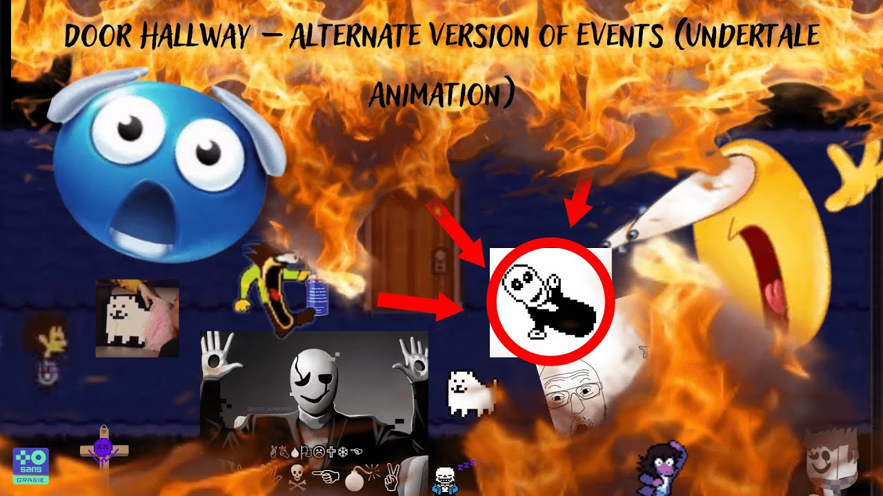 Door Hallway – Alternate Version of Events (Undertale Animation) - YouTube