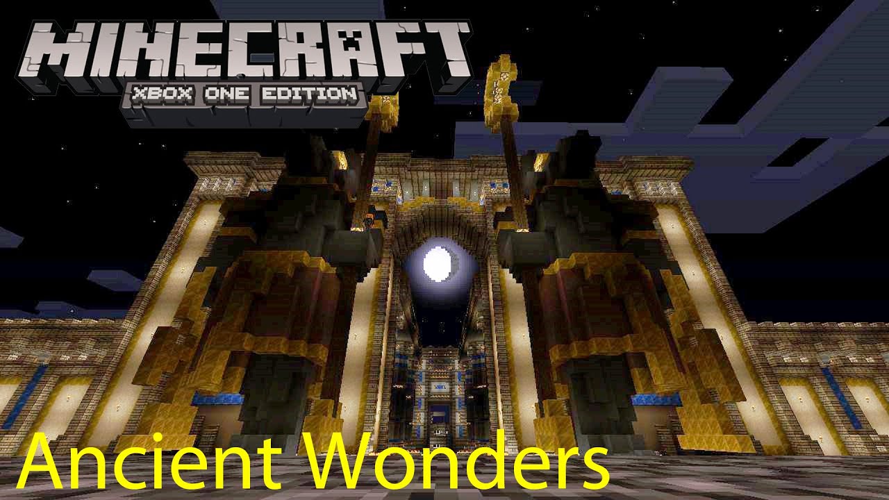 Minecraft Xbox: Worlds "Ancient Wonders" - YouTube