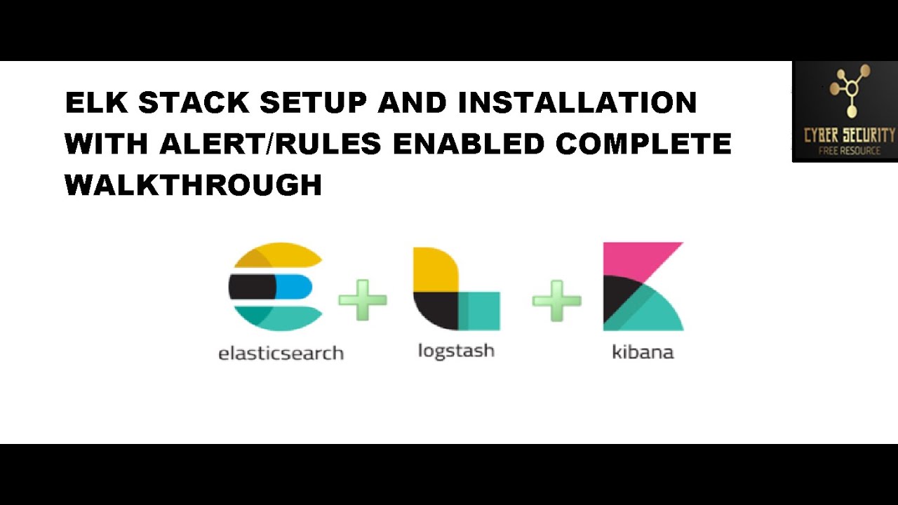 ELK Stack Setup with Alerts and Rules Feature Enabled Complete Walkthrough - YouTube