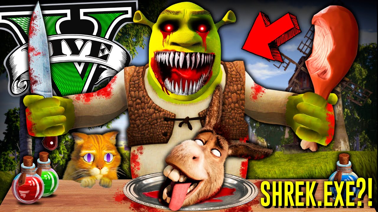 DESCUBRÍ a *SHERK.EXE* en GTA 5 !! - Grand Theft Auto V - YouTube