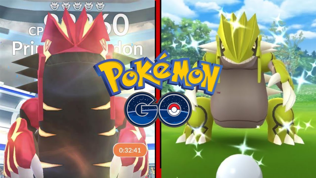 Primal Groudon Raid Day in Pokemon Go! - YouTube