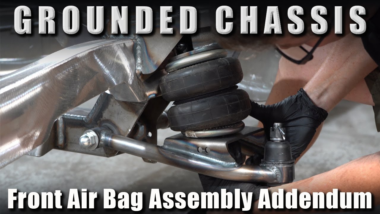 '48-'56 Ford & '55-'59 Chevy Pickup Grounded Chassis front air bag ...