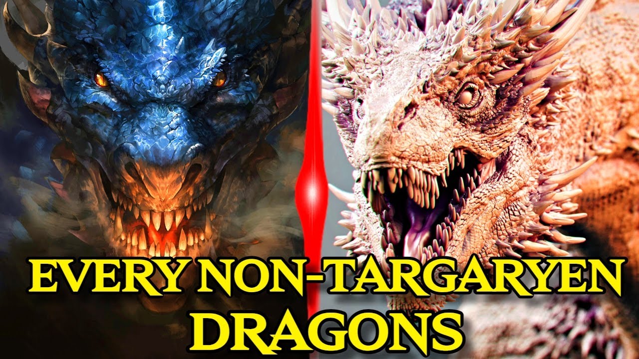 Every (11) Brutal And Dangerous Non Targaryen Dragons From The Known ...