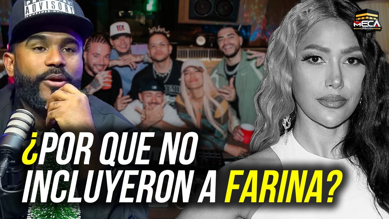 FANÁTICOS SE QUEJAN POR NO INCLUIR A FARINA EN JUNTE COLOMBIANO DE KAROL G ! - YouTube
