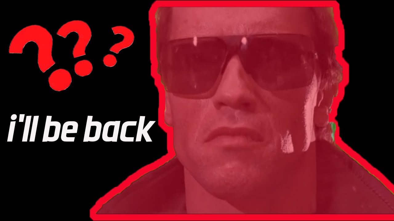 Terminator i'll be back Sound Variations in 24 seconds - YouTube