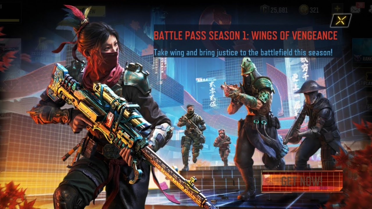 #codm #New BATTLE PASS SEASON 1:Wings of Vengeance - YouTube