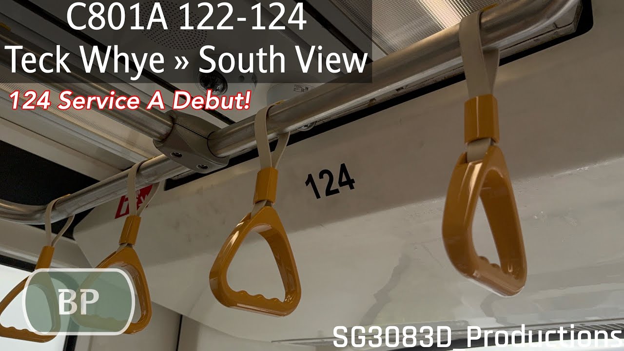 [SMRT][124 Service A Debut!] BDR C801A [122-124] - BP4 Teck Whye » BP2 ...