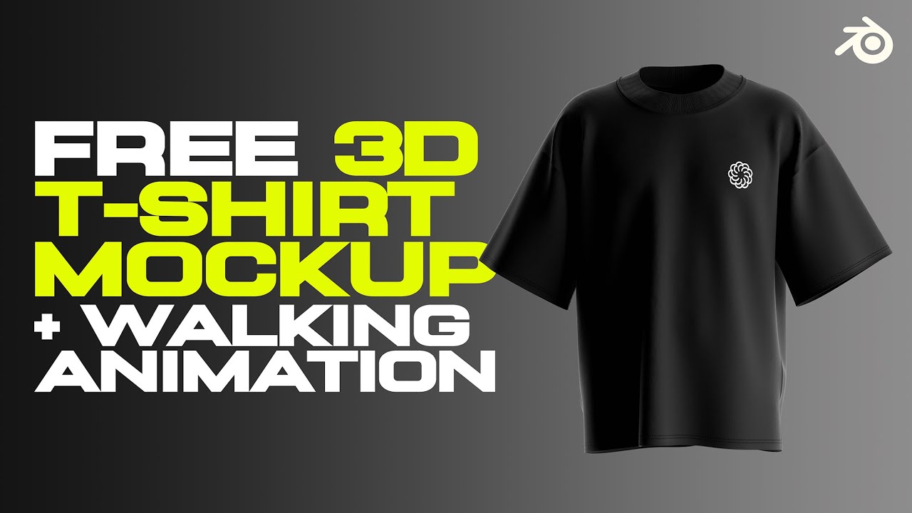 T Shirt Model Mockup 3D Regular T Shirt Mockup By Cine Glow®