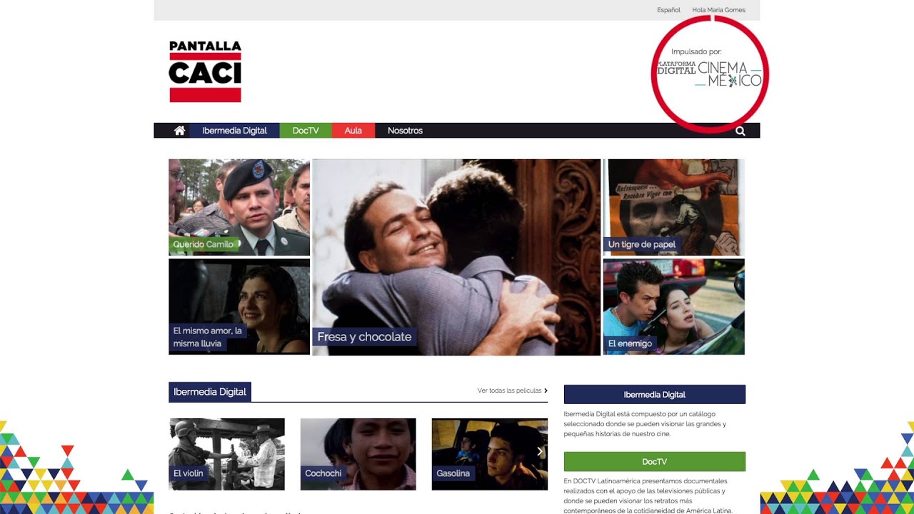 PANTALLA CACI - YouTube