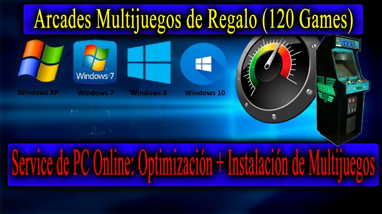 120 Juegos de Arcade Multijuegos Que DEBES Probar En Tu PC - YouTube