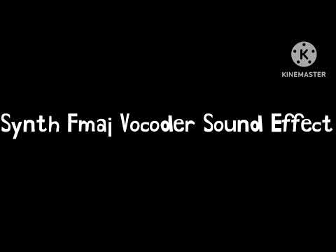 Synth Fmaj Vocoder Sound Effect