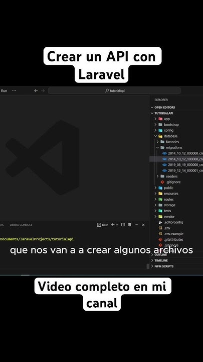 Crear Api Con Laravel Developer Development Backend Backenddeveloper Frontend Youtube