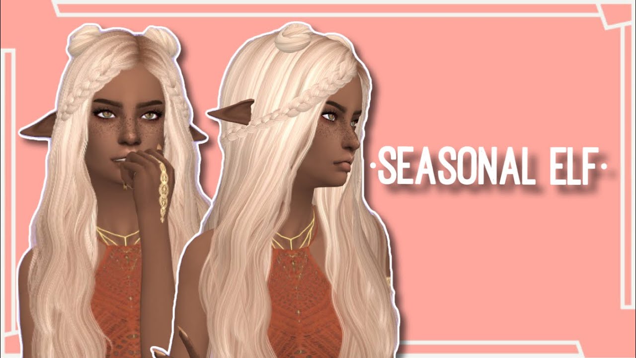 The Sims 4: Create A Sim | Seasonal Elf - YouTube