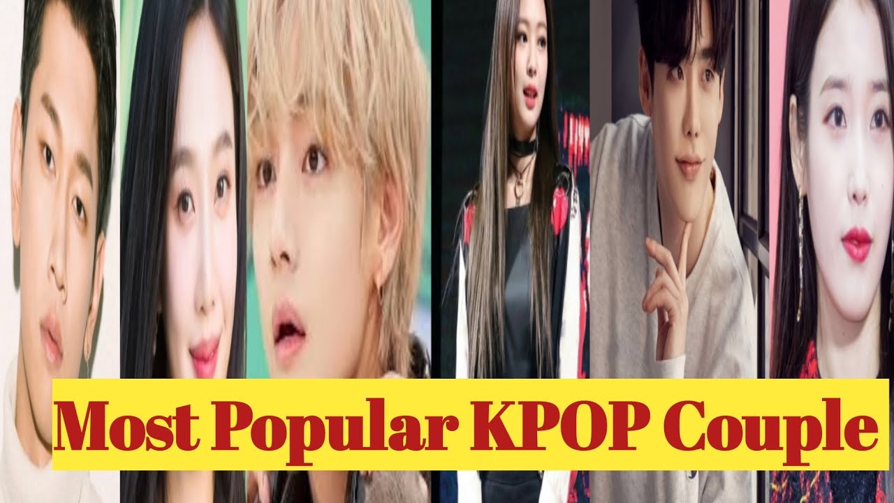 Most Popular KPOP Couple 💏 In The World 🌍 - YouTube